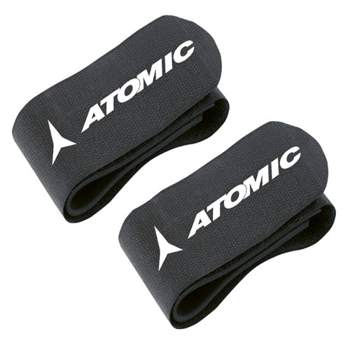 Atomic Black Deluxe Ski Straps NEW